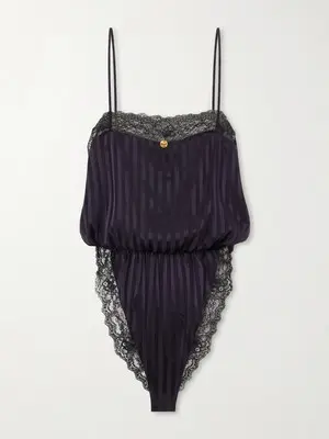 Versace Lace Bodysuits