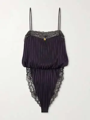 Versace Lace Bodysuits