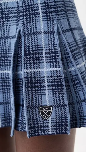 Nike Plaid Pleated Skirt