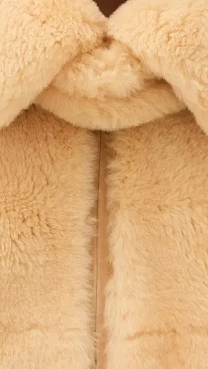 Helmut Lang Shearling Bomber Jacket