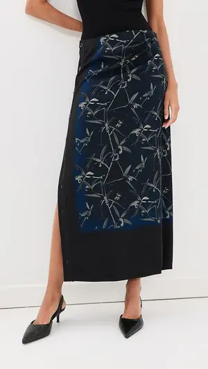 Proenza Schouler Anais Printed Skirt