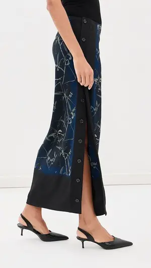 Proenza Schouler Anais Printed Skirt