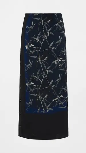 Proenza Schouler Anais Printed Skirt
