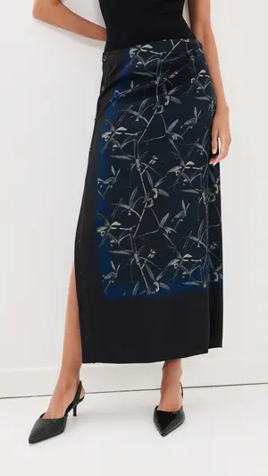 Proenza Schouler Anais Printed Skirt