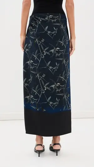 Proenza Schouler Anais Printed Skirt
