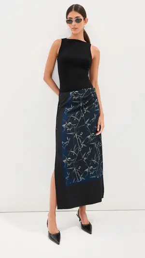 Proenza Schouler Anais Printed Skirt