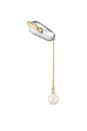 Demarson Zara Single Ear Cuff - Two Tone