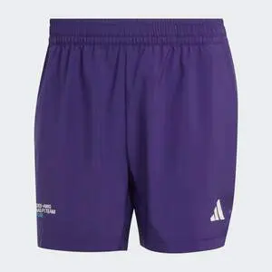 Adidas Mercedes-amg Petronas Formula 1 Team Vanda Bloom Shorts - Dark Purple