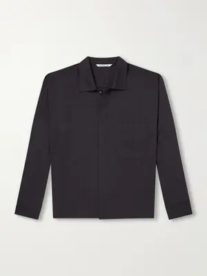 A KIND OF GUISE Rumba Lyocell-blend Shirt - Black