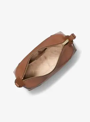 Michael Kors Teddi Medium Textured Slouch Shoulder Bag - Brown