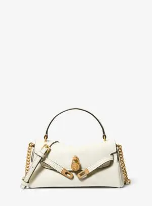 Michael Kors Hamilton Moderne Slouchy Crossbody Bag - Natural
