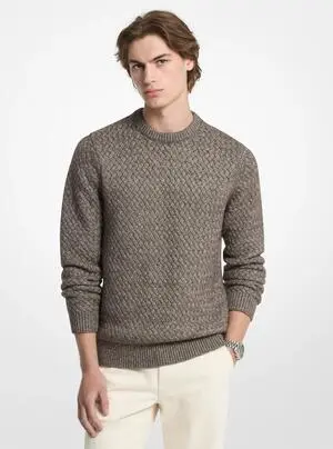 Michael Kors Textured Sweaters For Men