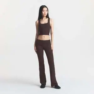 SKIMS Cotton Jersey Foldover Pant