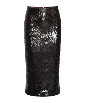 ROTATE BY BIRGER CHRISTENSEN Sequin Pencil Skirt
