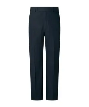 Thom Browne Tapered Cropped Chino Trousers - No
