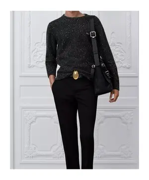 Dior Sweater With Embroidery, Relaxed Fit