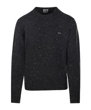 Dior Cashmere Sweater With Embroidery - Grey
