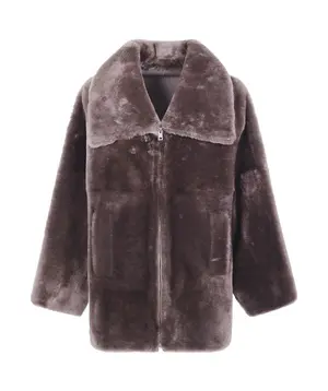 BLANCHA Straight Merino Shearling Jacket