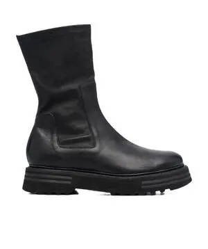 Guidi Platform Leather Boots