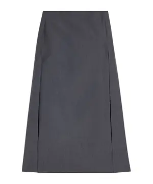 JIL SANDER Slit Midi Skirt