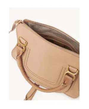 Chloé Marcie Foldover Tote Bag - Nude