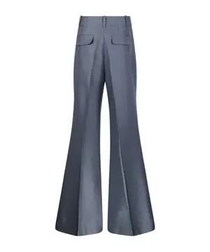 Zimmermann Valiant Structured Flare Pants - Gray