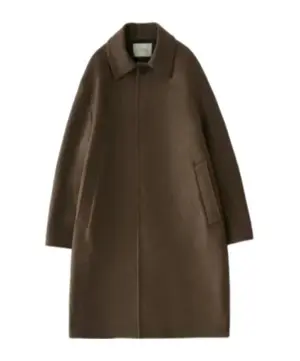 Studio Nicholson Logo Coat - Brown