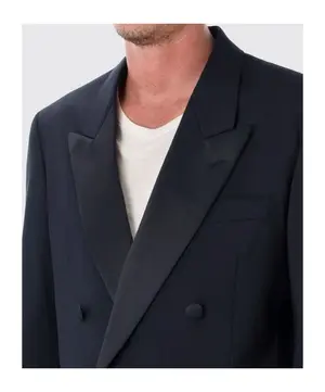 LARDINI Double-breasted Smoking Blazer