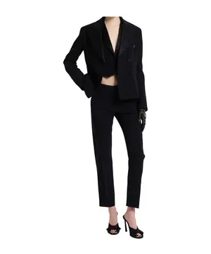Ermanno Scervino Cady Boxy Smoking Jacket