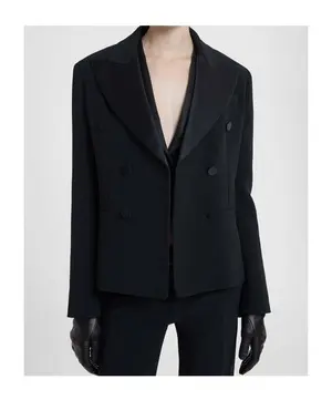 Ermanno Scervino Cady Boxy Smoking Jacket