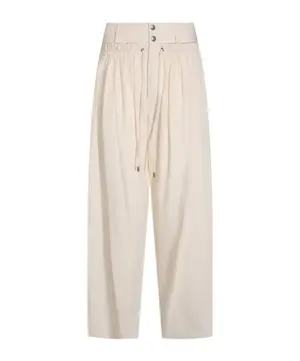 Isabel Marant Étoile ISABEL MARANT ÉTOILE High-Waisted Drawstring Pants No