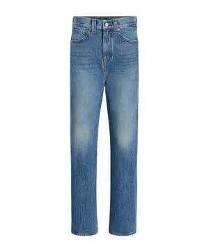 Khaite Highrise Straightleg Jeans - Blue