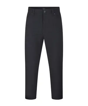 Hugo Boss Minimal Cropped Suit Trousers - Blue