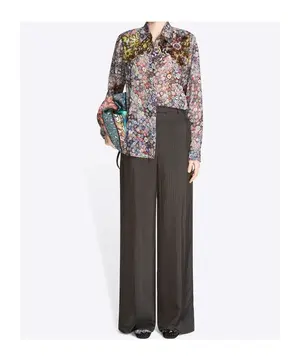 Dries Van Noten Long-sleeved Printed Shirt - Multi
