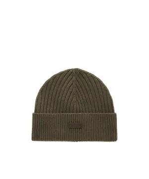 Herno Knit Hat - Khaki