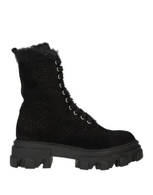 Tory Burch Suede Chunky-heel Plus-size Platform Boots