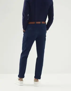 Brunello Cucinelli Cotton Cargo Trousers