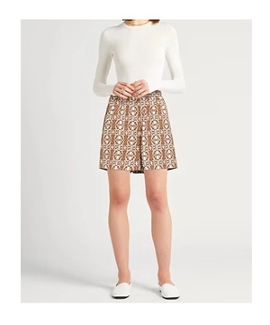 Max Mara Printed Bermuda Shorts - Brown