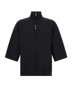 THOM KROM Ms 196 Oversized Half-zip Sweatshirt