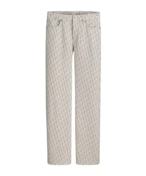 Dior Regular-fit Jeans With Oblique Motif