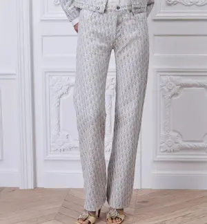 Dior Regular-fit Jeans With Oblique Motif