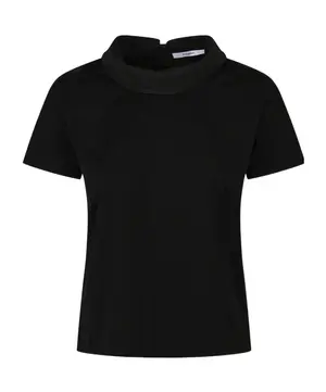 Givenchy Logo Embroidered High-neck Top