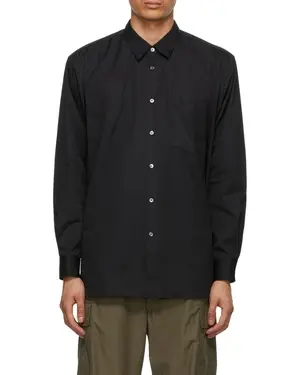 Comme Des Garçons Long-sleeved Buttoned Shirt