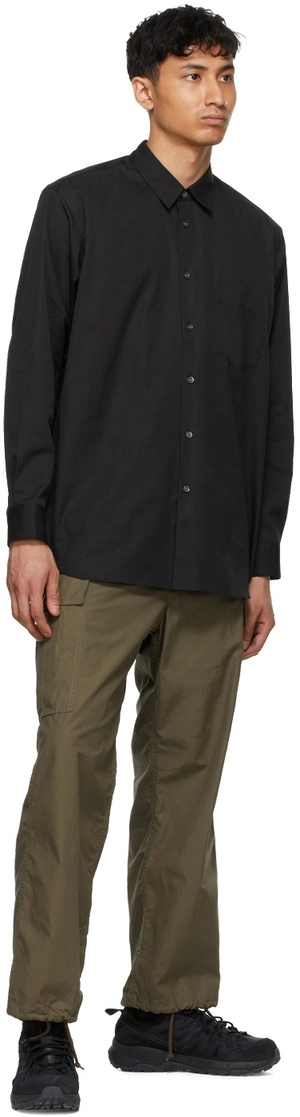 Comme Des Garçons Long-sleeved Buttoned Shirt