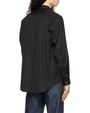 Comme Des Garçons Long-sleeved Buttoned Shirt