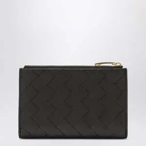 Bottega Veneta Fondant Medium Bi-fold Wallet In Intrecciato