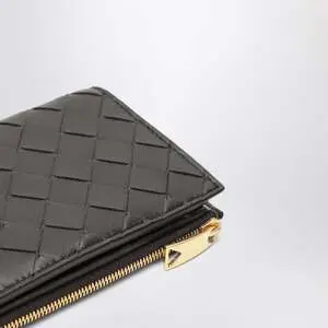 Bottega Veneta Fondant Medium Bi-fold Wallet In Intrecciato