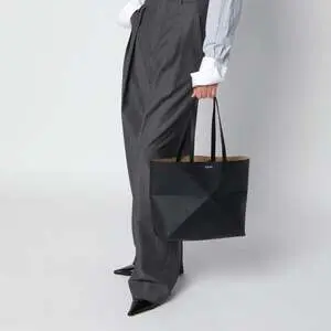 Loewe Medium Leather Puzzle Fold Tote Bag