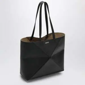 Loewe Medium Leather Puzzle Fold Tote Bag
