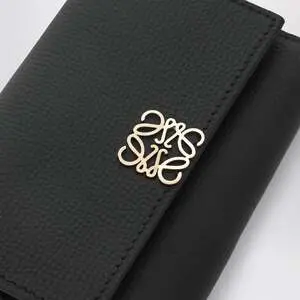 Loewe Small Anagram Wallet In Embossed Leather
